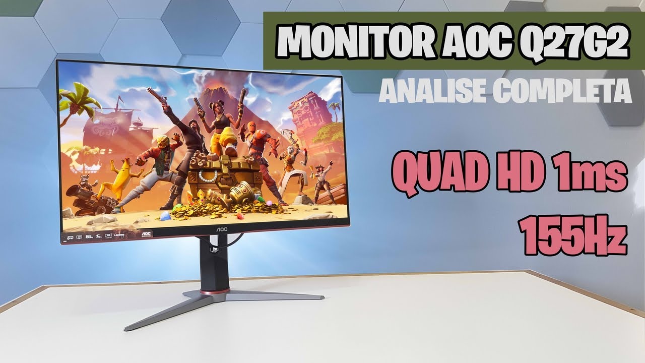 MONITOR QUAD HD | AOC Q27G2 - YouTube