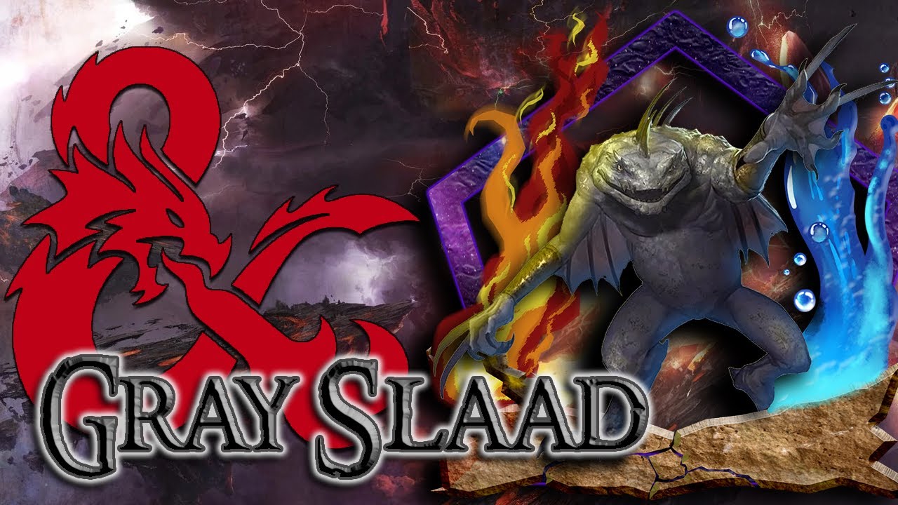 Gray Slaad - D&D 5e - Speed Art - Virtual Table Top RPG Token - YouTube
