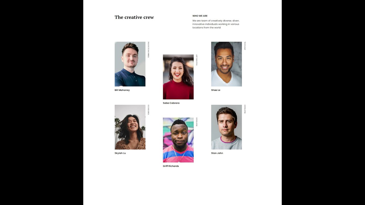 Responsive My Team Page - DevChallenges.io - Sass - Part 2 - YouTube