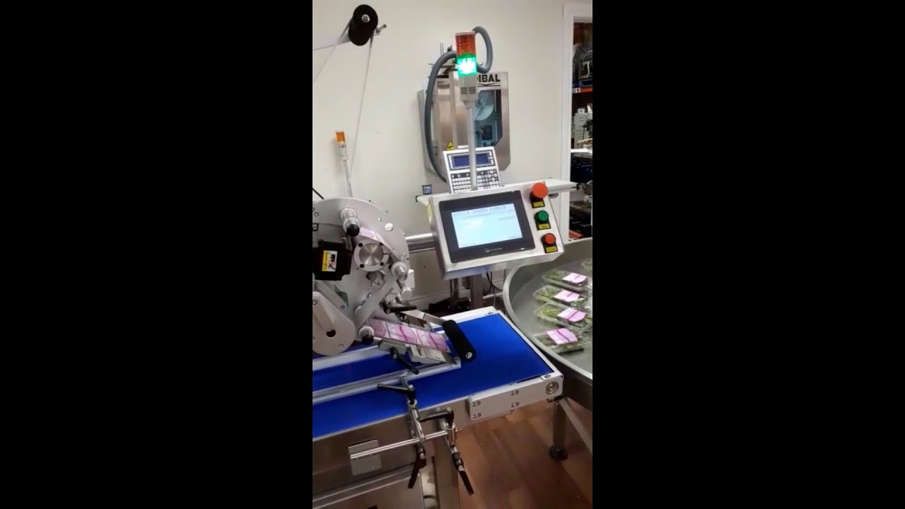 High Speed Fully Automatic Print and Apply System with Rotary Table ...