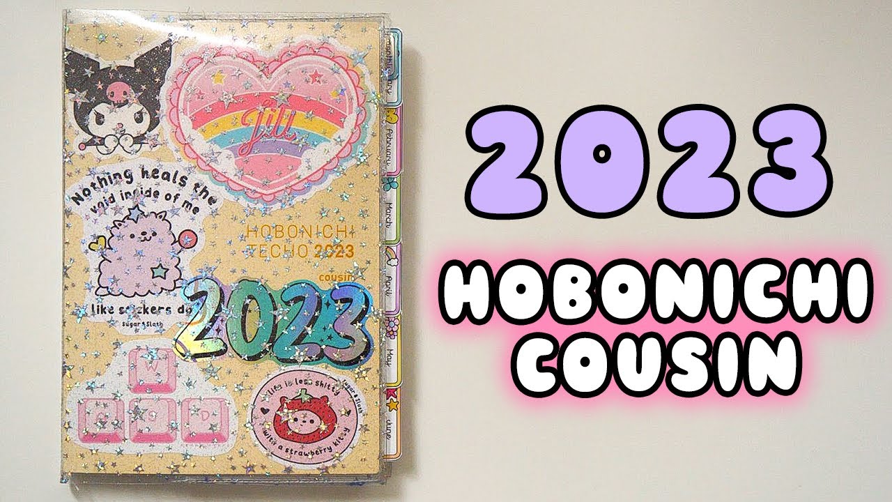 Hobonichi Cousin Setup Tour 2023 | Memory Keeping Planner - YouTube