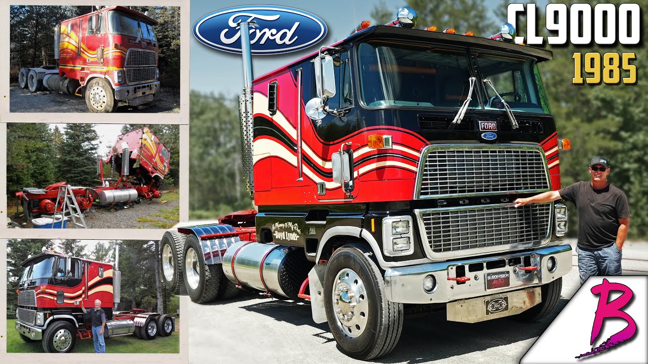 12 Years Restoring a $1000 Truck | 1985 Ford CL9000 | BTW - YouTube