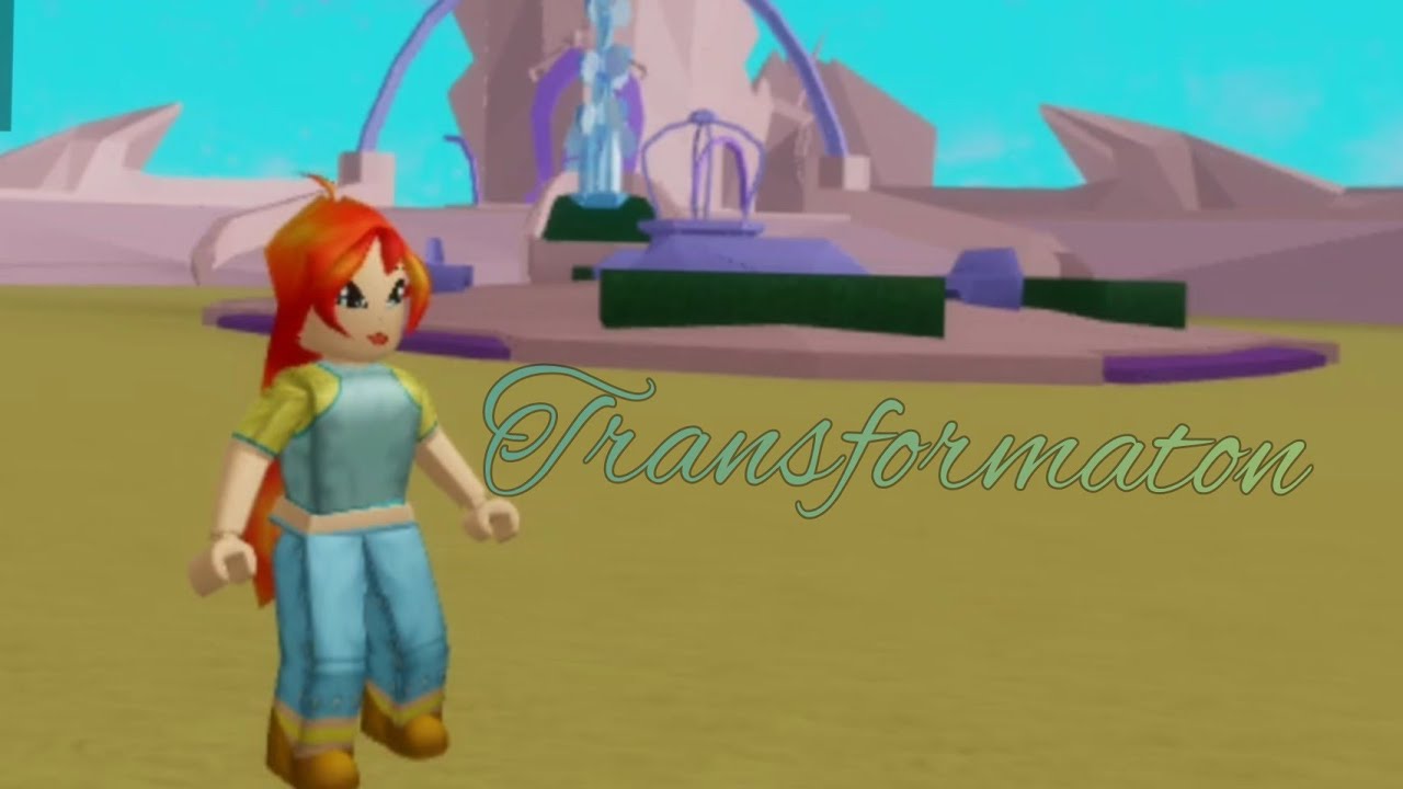{Winx} roblox enchantix & trix transformation - YouTube