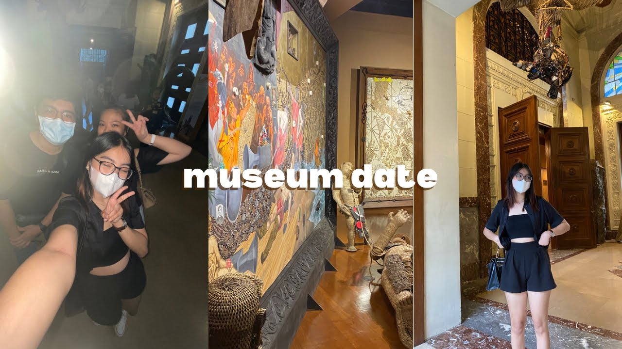 museum date: a day with my college friends ⋆.ೃ࿔*:･ - YouTube