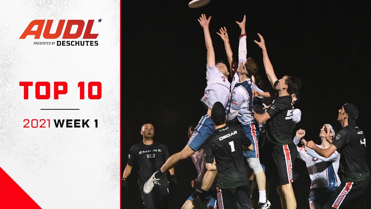 Top 10 Plays | Week 1 | 2021 AUDL - YouTube