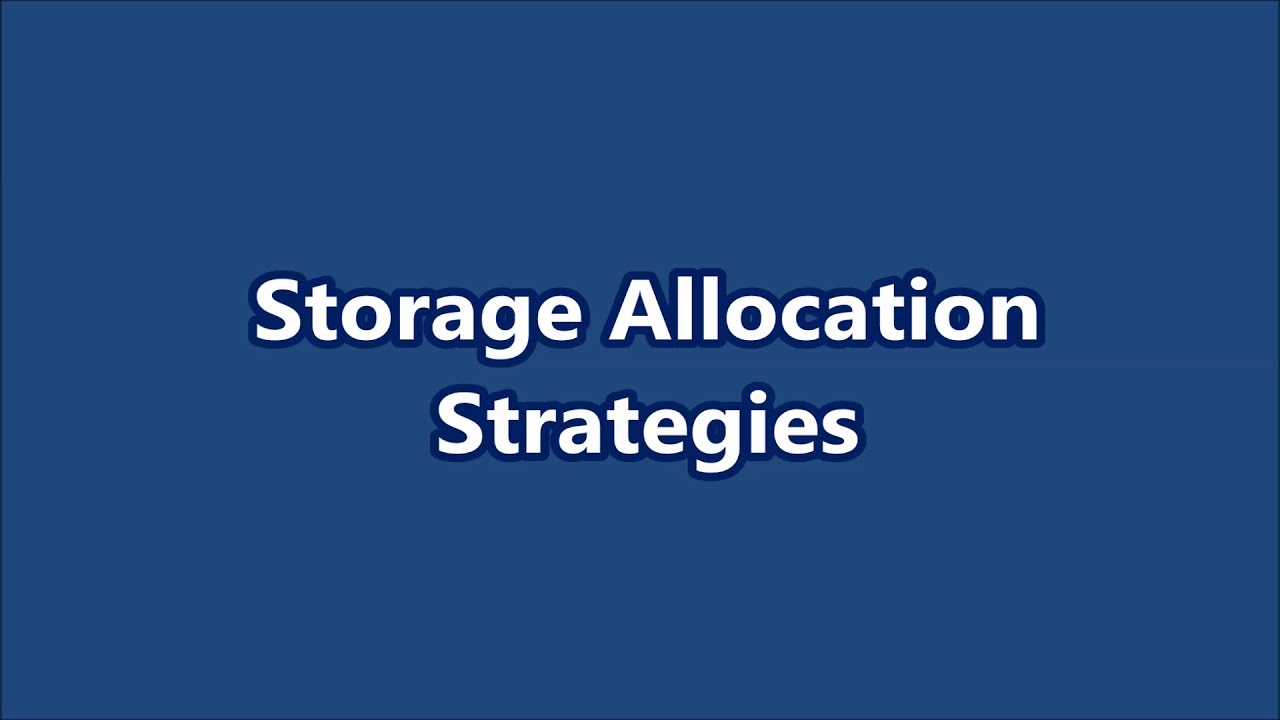 Run Time Environments: Storage Allocation Strategies│Compiler Design ... Run Time Environments: Storage Allocation Strategies│Compiler Design ...