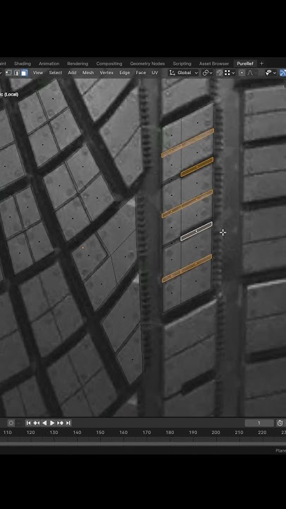 How modeling a tire #3d #tutorial #blender3d#blender #3dmodeling - YouTube