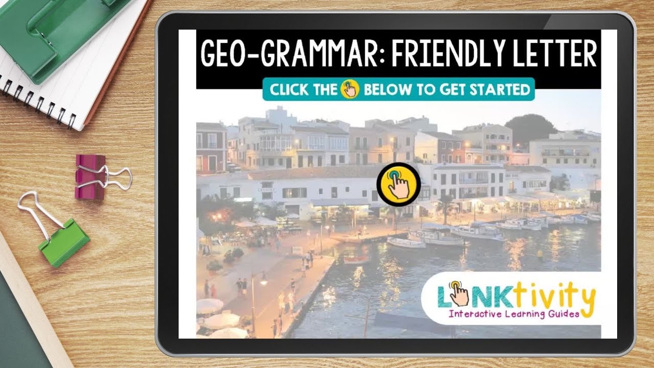 Geo-Grammar: Friendly Letter (demo) - YouTube