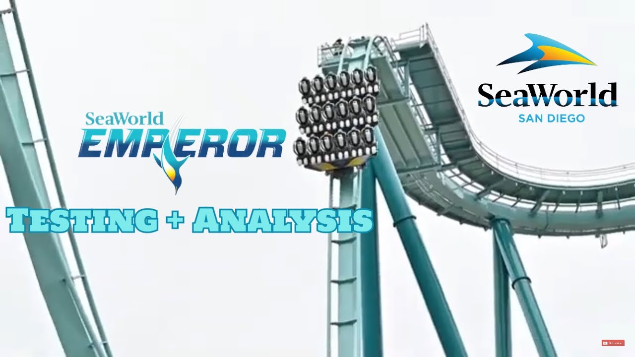 Emperor Testing + Analysis | Seaworld San Diego 2020 Roller Coaster ...