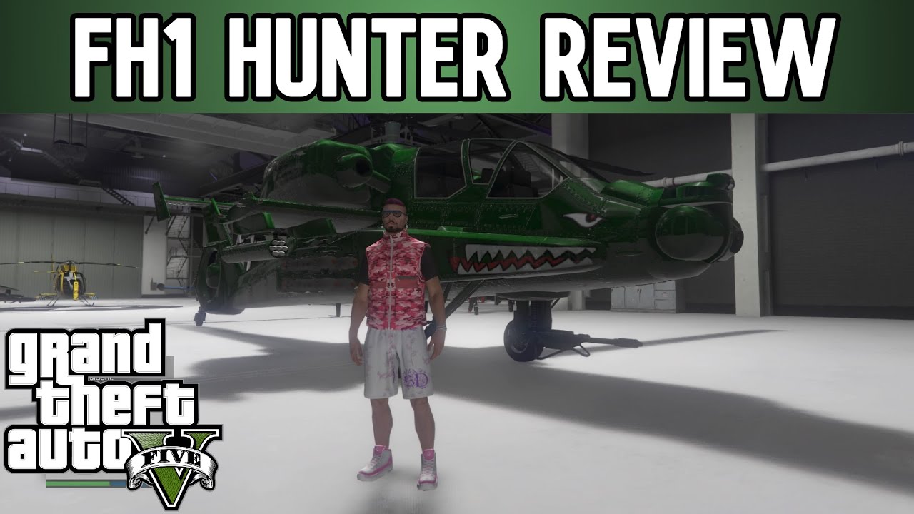 Gta 5 FH-1 Hunter Review | How To Customize FH-1 Hunter Gta 5 - YouTube