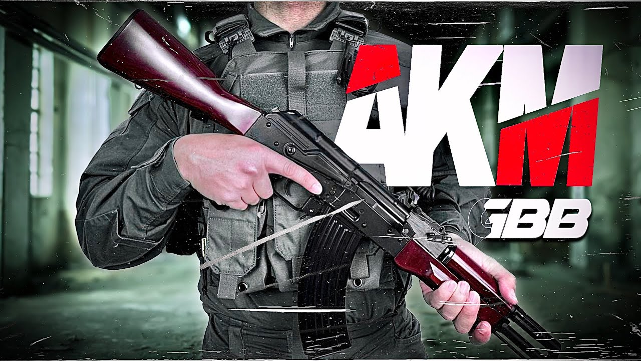 La RÉPLICA SOVIÉTICA MÁS REALISTA de AIRSOFT // AKM GBB al *DETALLE ...