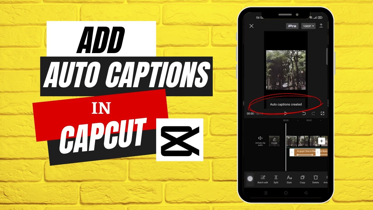 How To Add Auto Captions In CapCut 2023 SIMPLE TUTORIAL YouTube How To Add Auto Captions In CapCut 2023 SIMPLE TUTORIAL YouTube