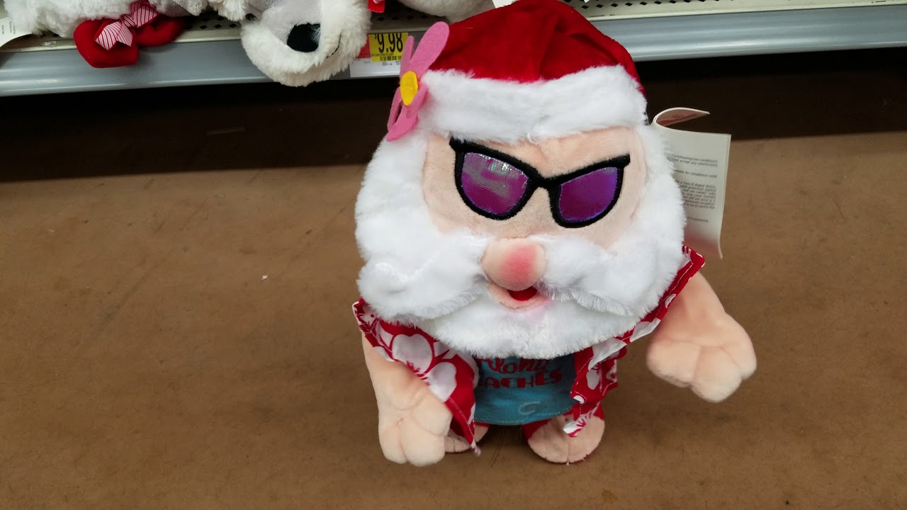 Gemmy Industries : Dancing Tropical Santa - YouTube