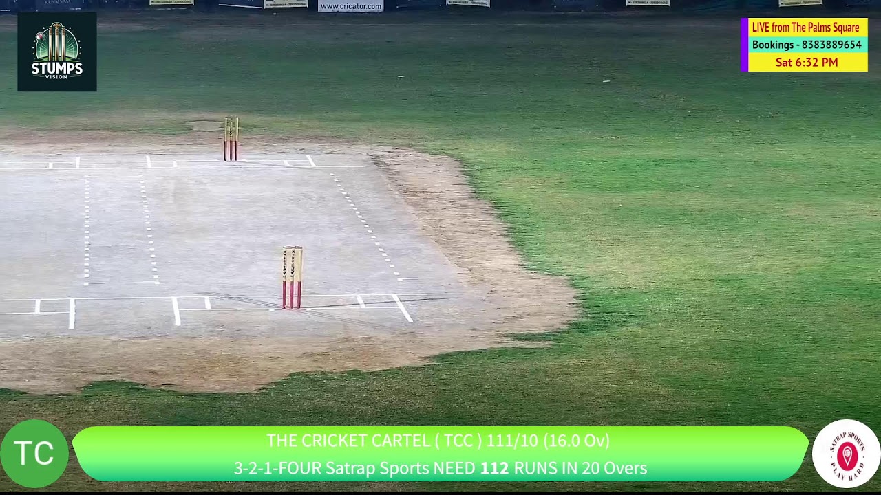 satrap sports VC TCC Live Cricket at The Palm Square Cricket Ground ...