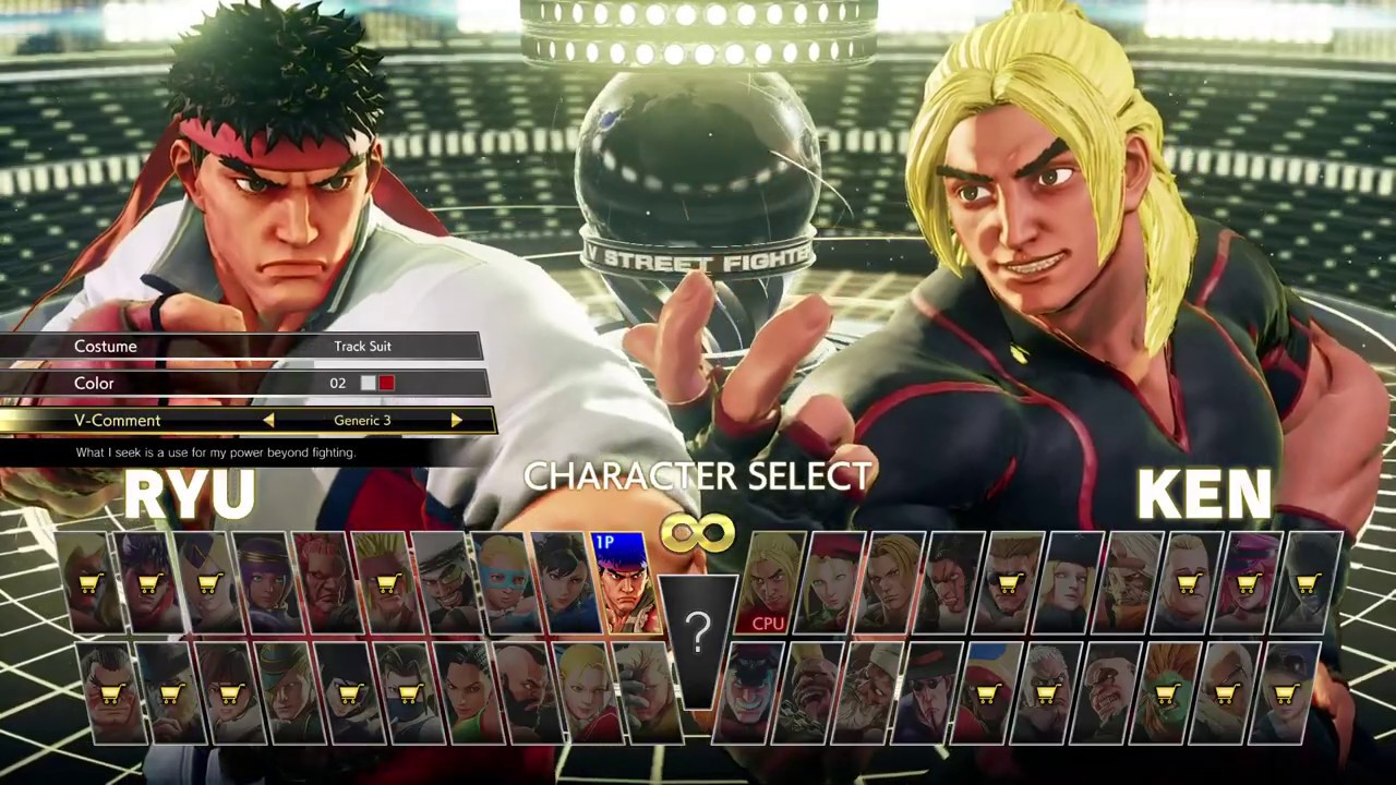 Street Fighter V RYU Training - YouTube