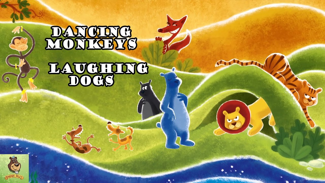 Dancing Monkeys, Laughing Dogs Song | Karadi Rhymes & Kids Song ...