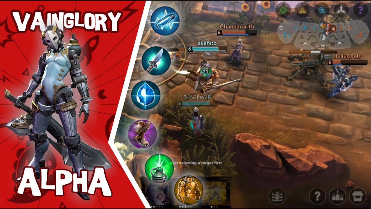 Vainglory - Alpha CP Build [Jungle and Support] [Update 1.19.2 ...