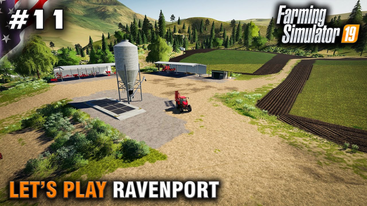 Let's Play Farming Simulator 19 Ravenport #11 Improving The Farm - YouTube