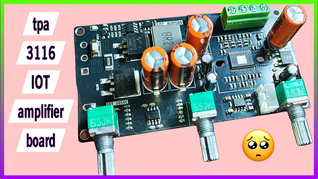 POWERFUL TPA3116 Class D Amplifier Board Details Revealed! - YouTube