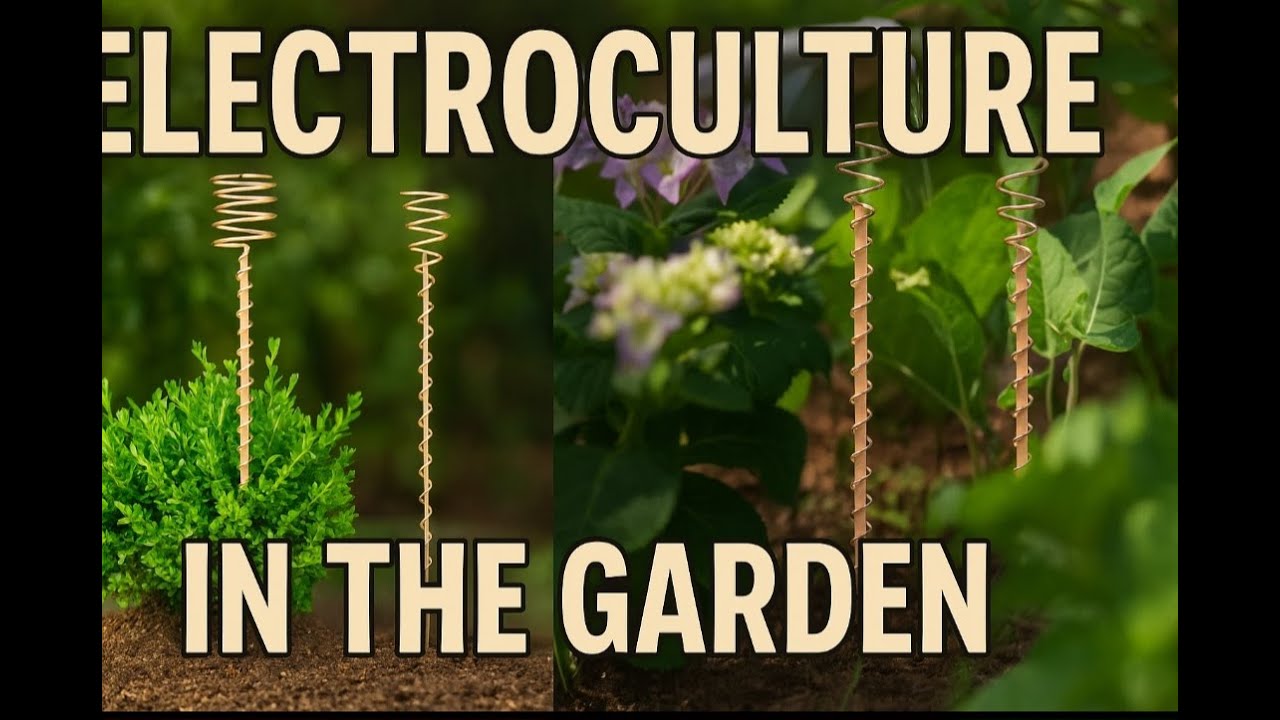 Can Copper Wire Boost My Plants? Electroculture Experiment - YouTube