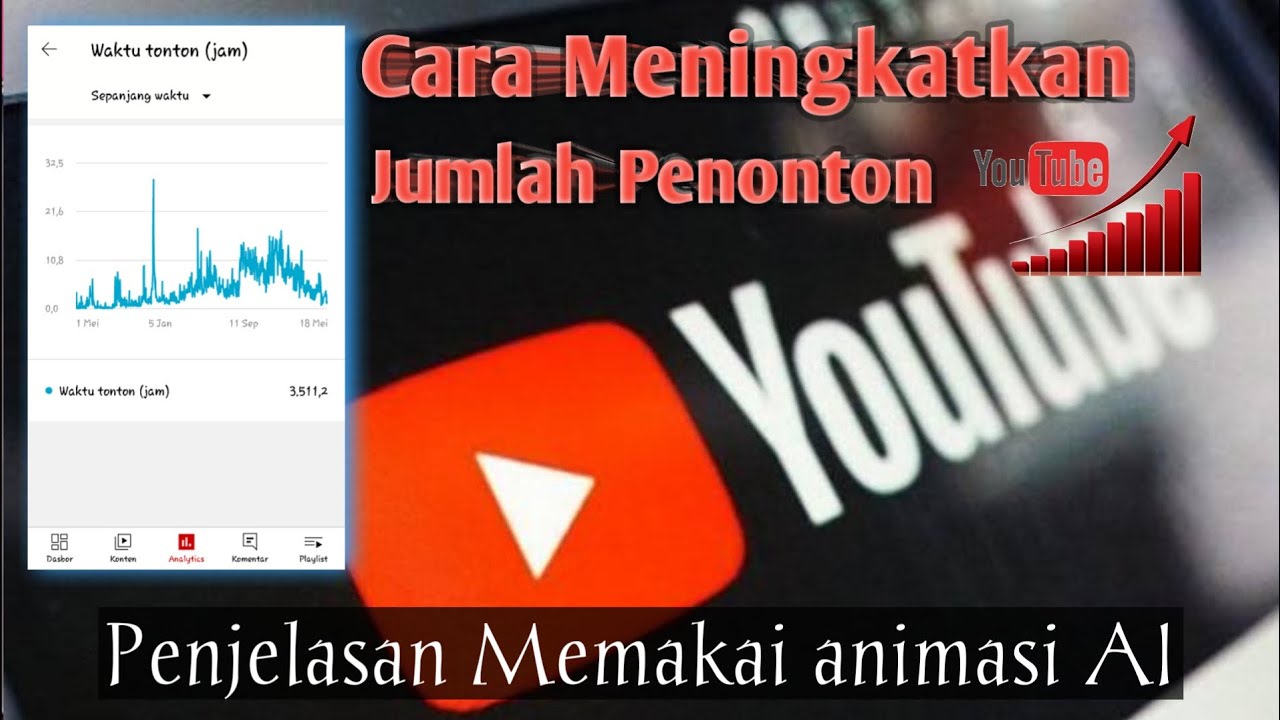 Cara Meningkatkan Jumlah Penonton di YouTube || Di Edit Dengan AI Biar ...