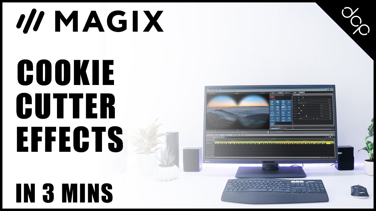 Cookie Cutter Effect Tutorial - Magix Movie Edit Pro 2020 - YouTube