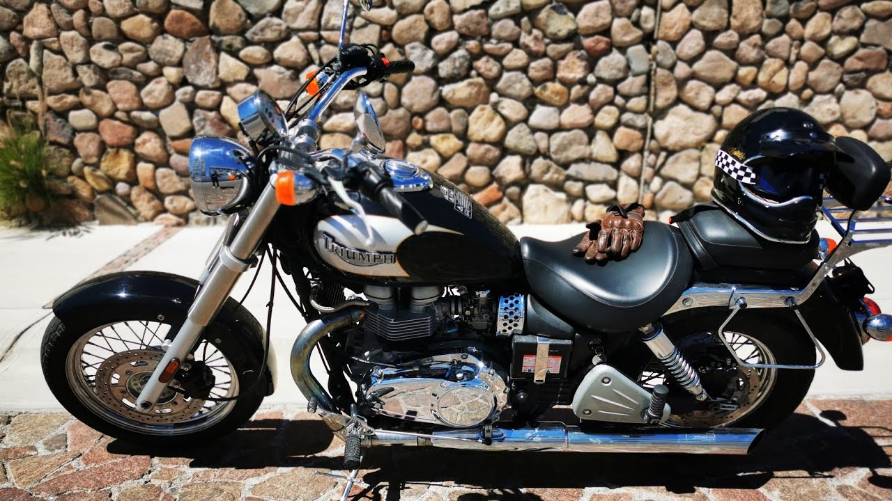 Triumph Bonneville America 2003 en español! Mexico - YouTube