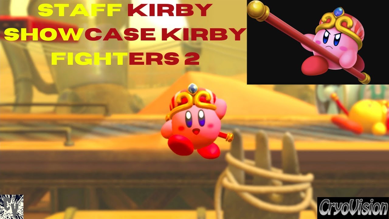 Staff Kirby SHOWCASE Kirby Fighters 2 - YouTube