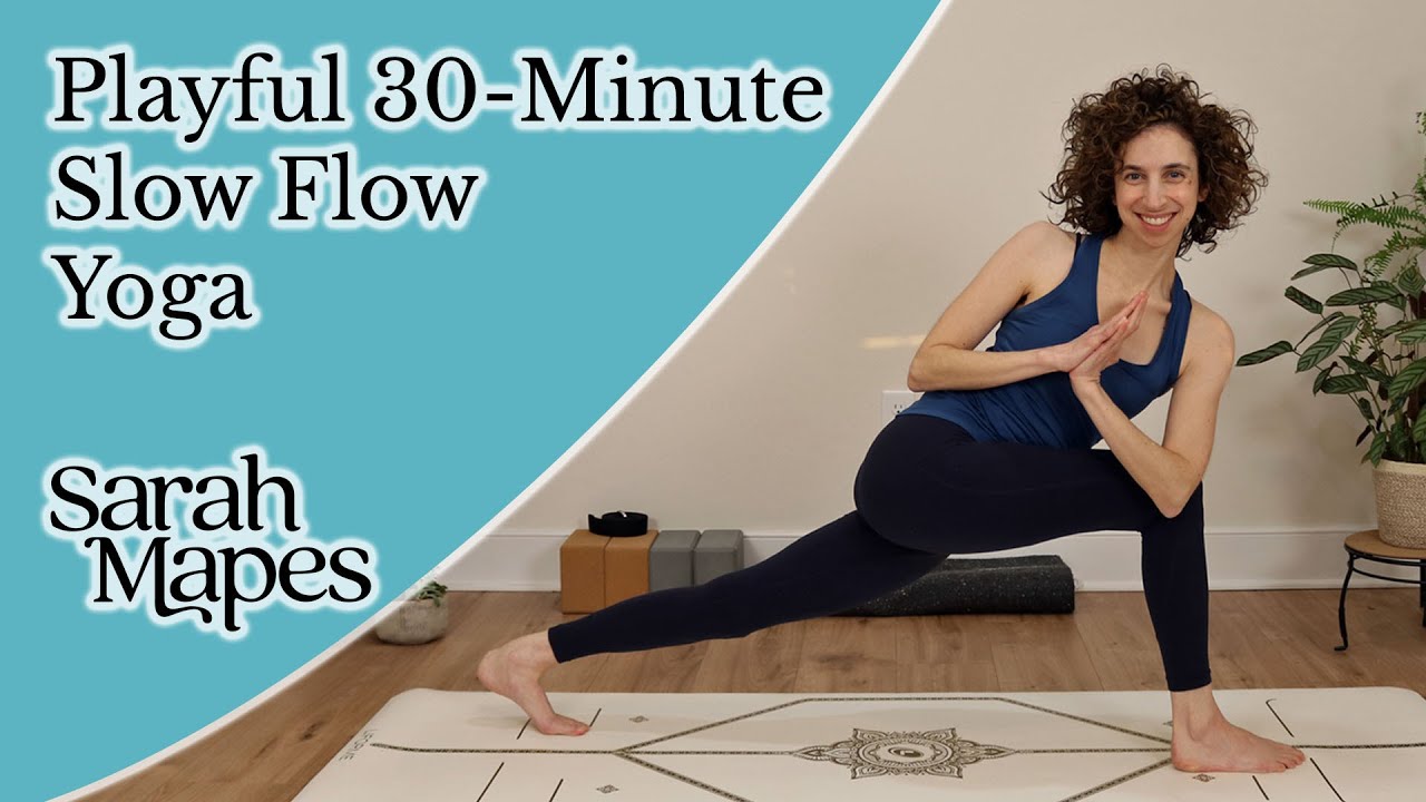 Playful 30 Minute Slow Flow Yoga Full Body Yoga Workout Youtube