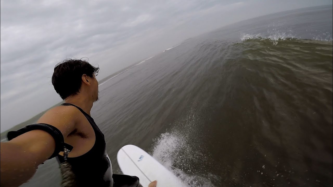 【GoPro longboard surf】サーフィン 20210706 千葉北 吉崎浜 - YouTube