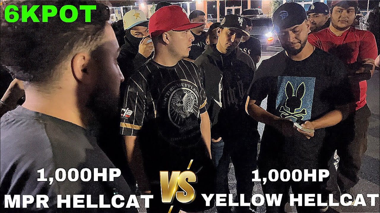 MPR MOTORSPORTS HELLCAT VS YELLOWJACKET HELLCAT 6KPOT #mexico #racing # ...