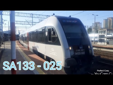SA133-025 regio Gdańsk Wrzeszcz - Gdynia Główna przez Gdańsk Port Lotniczy, kończy bieg 03.06. ...