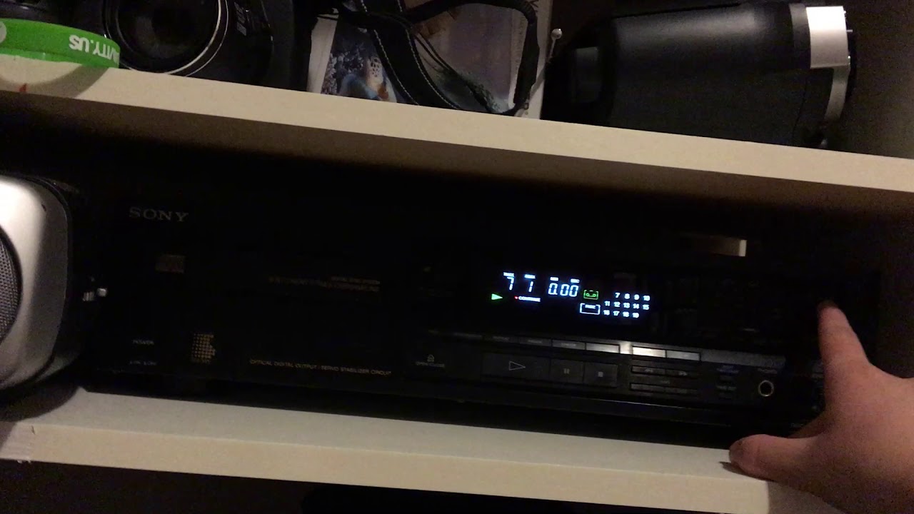 My SONY CDP 790 CD Player Test - YouTube