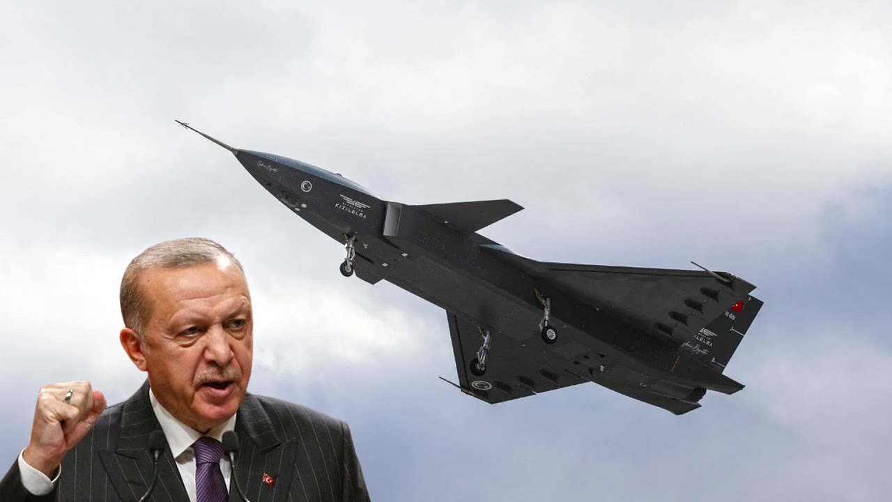 Turkey's Launches New Unmanned Fighter Jet Kizilelma - YouTube