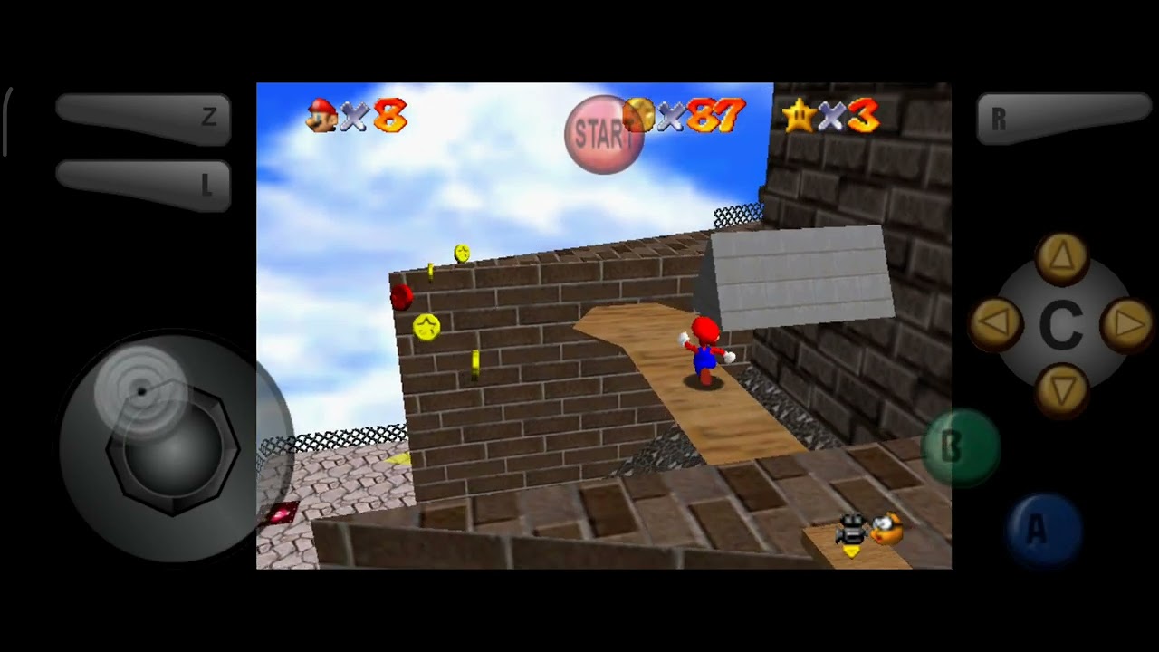 #3 Gameplay : Super Mario 64 Missões do Castelo! - YouTube