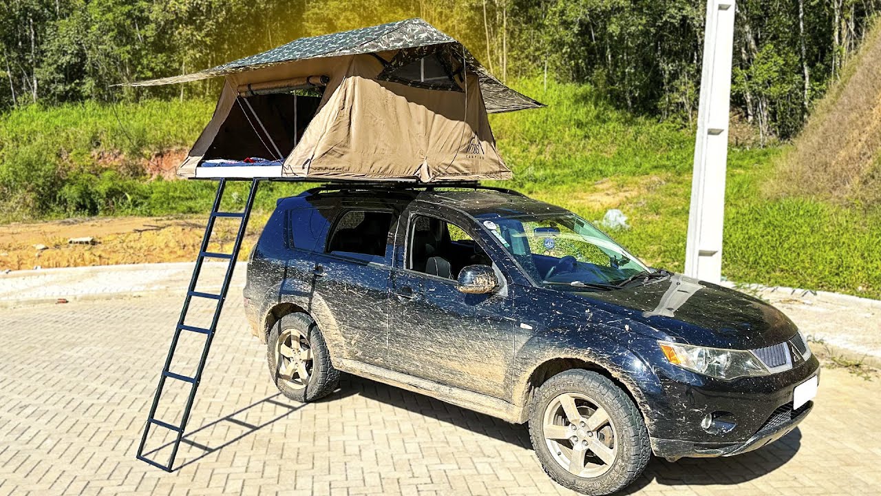 COMPREI UMA BARRACA DE TETO PARA A OUTLANDER - YouTube