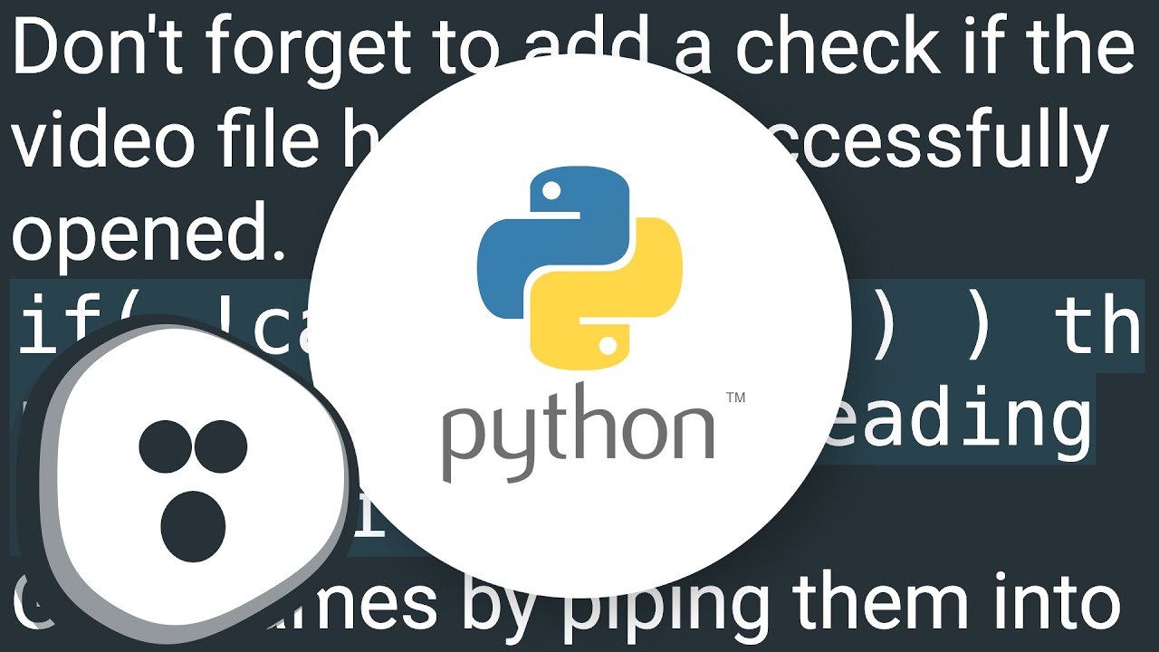 How Can I Use Opencv Python To Read A Video File Without Looping Mac