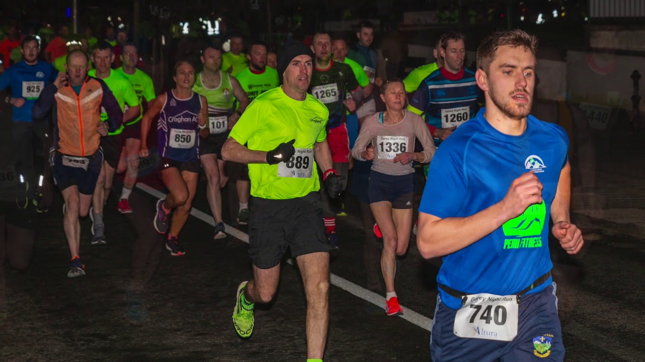 Gorey Night Run - YouTube