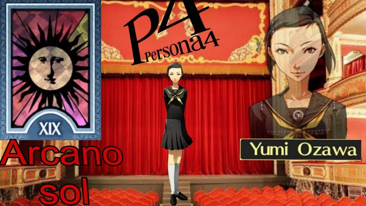 Perosna 4 Golden vínculo social yumi ozawa arcano sol [social link ...