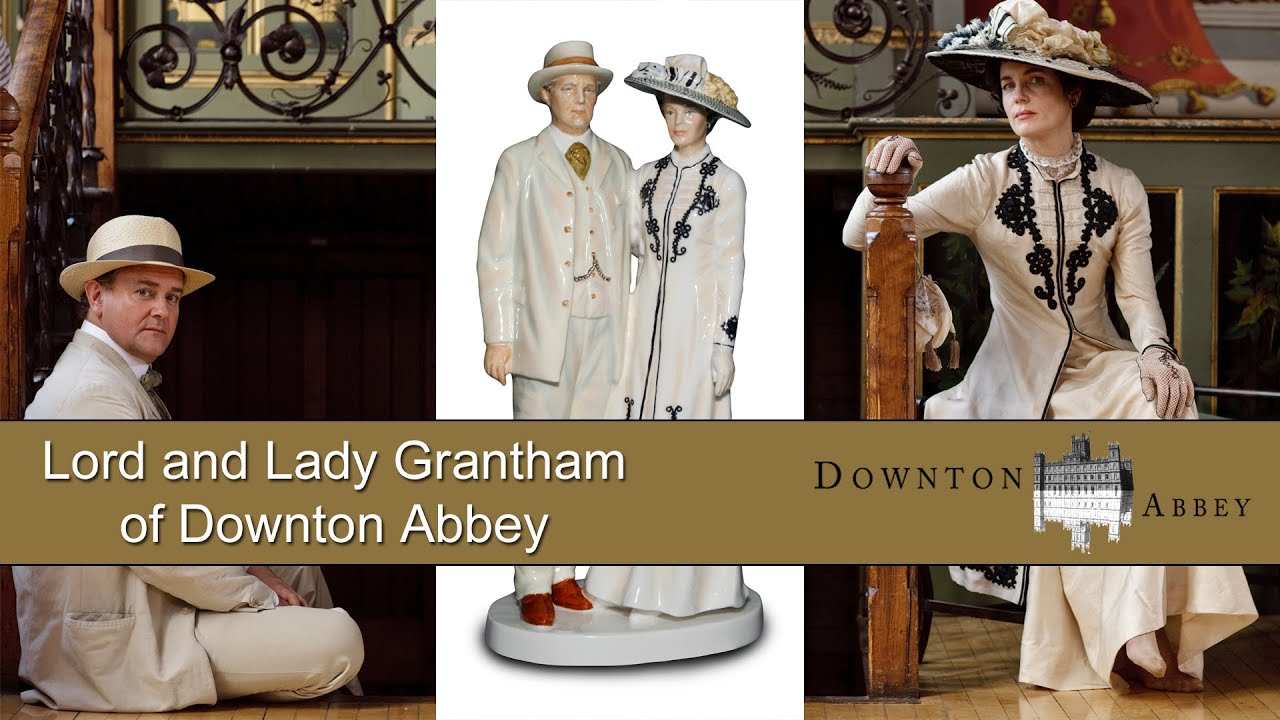 Lord and Lady Grantham of Downton Abbey by Royal Doulton - YouTube