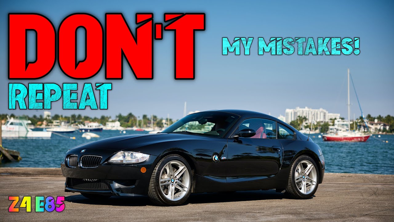 BMW Z4 E85-E86 (2002-2008) problems and weak points - YouTube