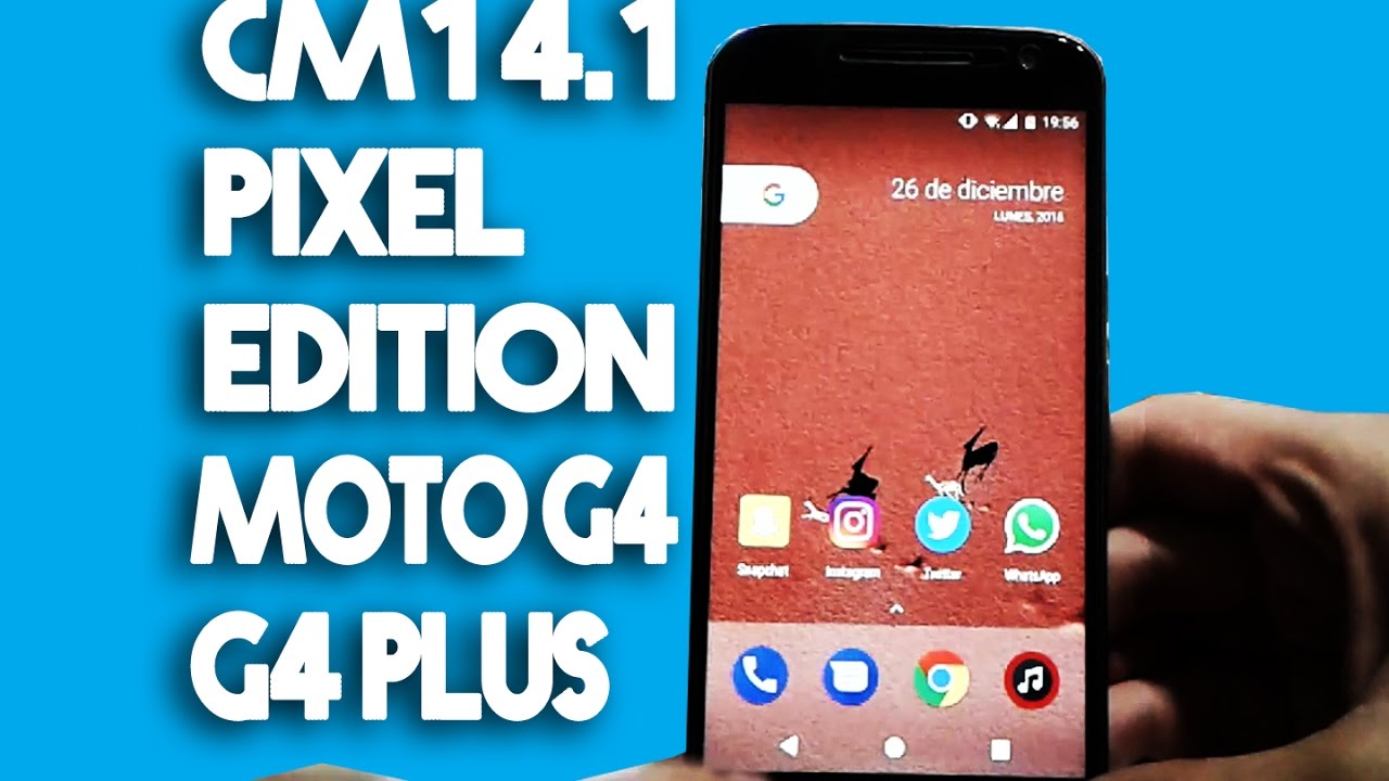 La ROM mas linda para el Moto G4/G4 Plus (Android 7.1.1) - Tecno Pixel ...