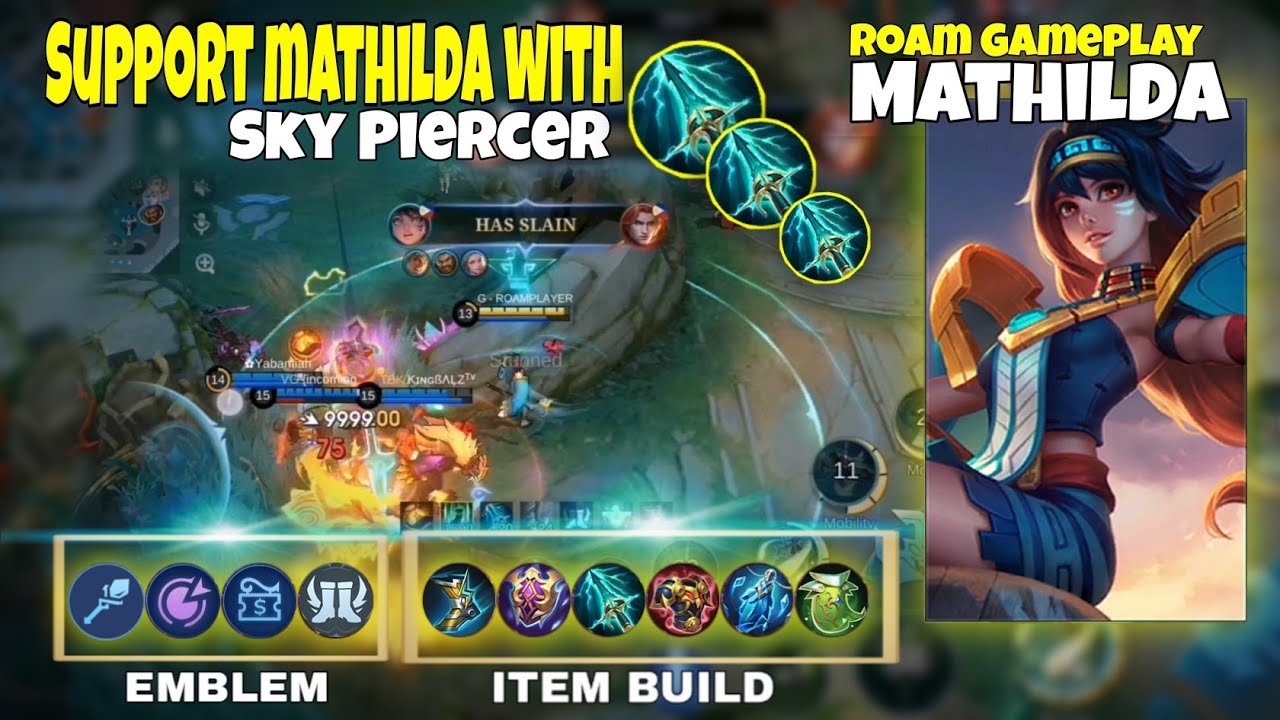 Mathilda Best Build and Emblem 2024 | Mathilda Combo + Sky Piercer ...