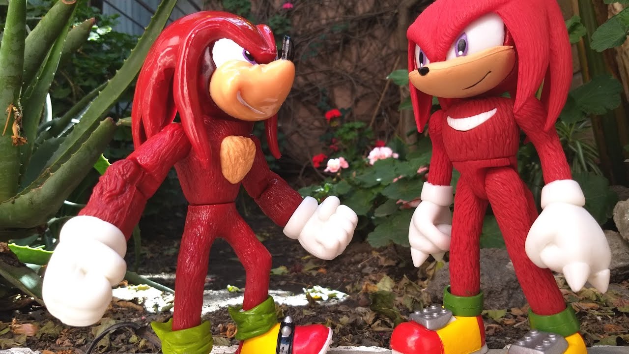 Juguetes Knuckles Sonic The Hedgehog Bootleg Mexicano - YouTube