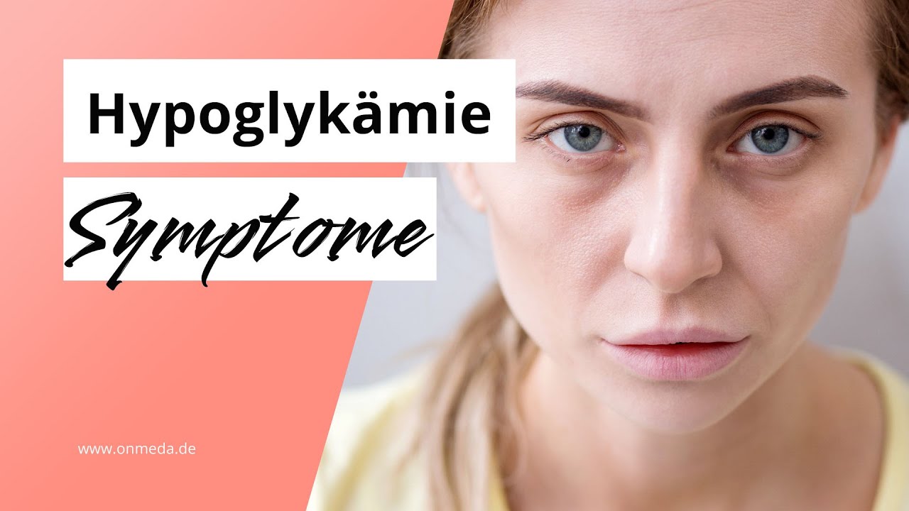 Unterzuckerung: 5 Symptome bei Hypoglykämie - YouTube