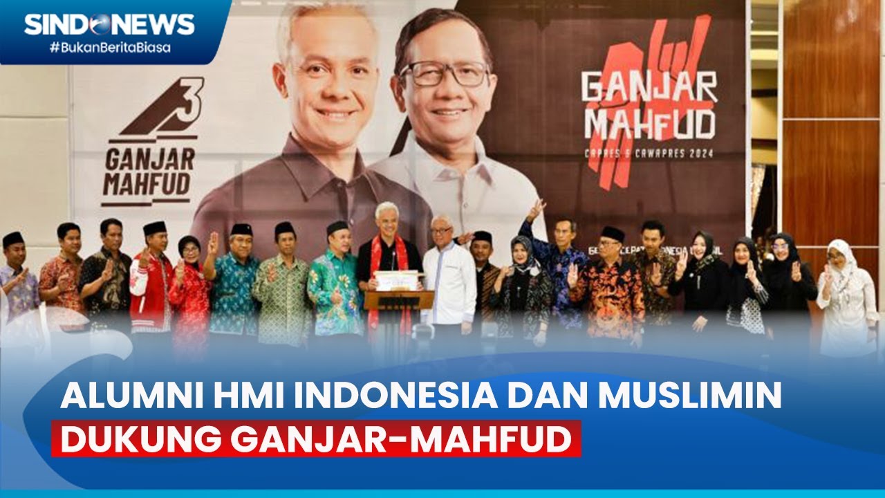 Alumni HMI dan Muslimin Indonesia Deklarasi Dukung Ganjar-Mahfud di ...