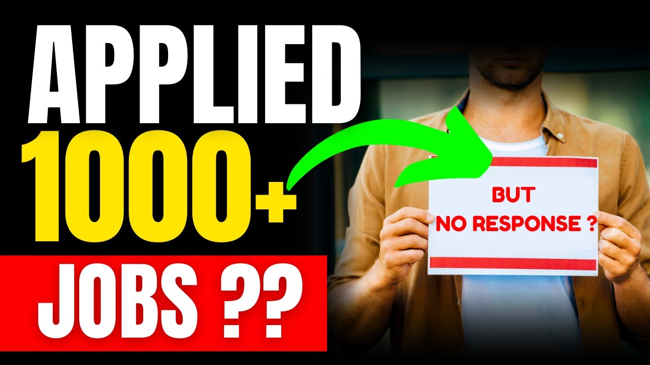 Applied to 1000+ Jobs? But Why No Response? Don't Get Depressed ...