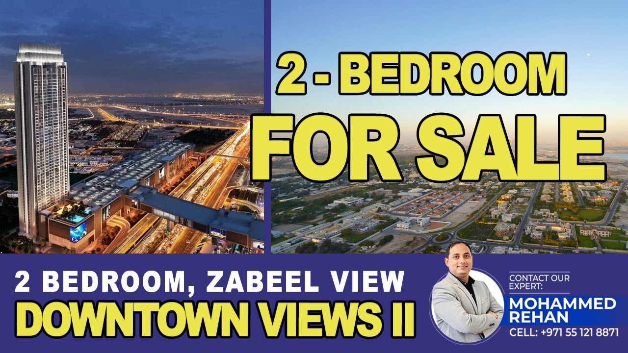 Downtown Views 1, 02 Layout | 2 Bedroom Available | Connected with ...