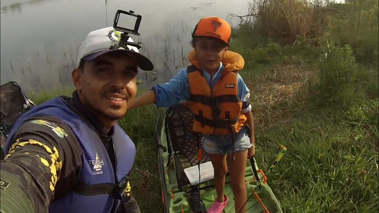 Estreando o Caiaque novo Da Camilla!!! - YouTube