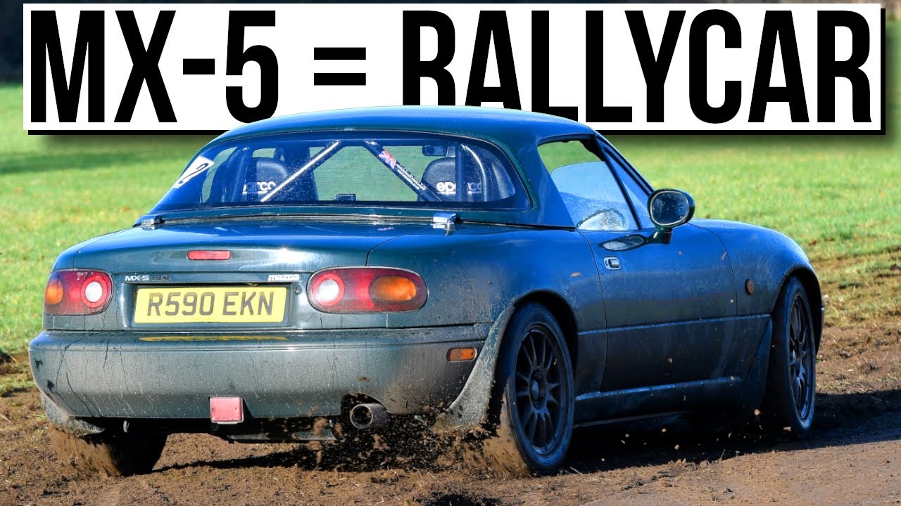 Supercharged MX-5 Mk1 Goes Rallying! *POV* - YouTube